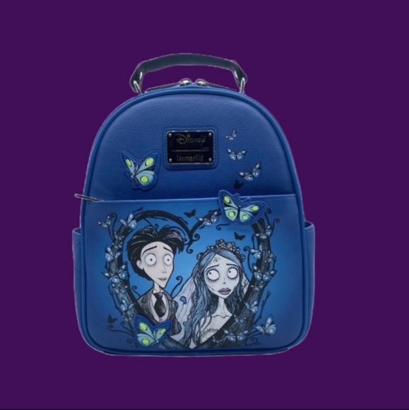 Loungefly | Bags | Rare Limited Loungefly Corpse Bride Valentine Glow ...